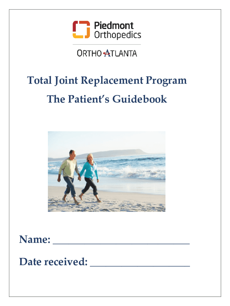 Fillable Online Your Guide Through Total Joint Replacement Surgery Fax ...