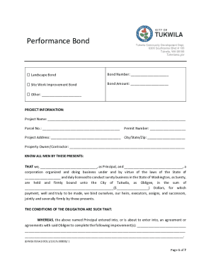 Fillable Online Performance Bond Template (2673354).DOCX. EFM2673354 ...