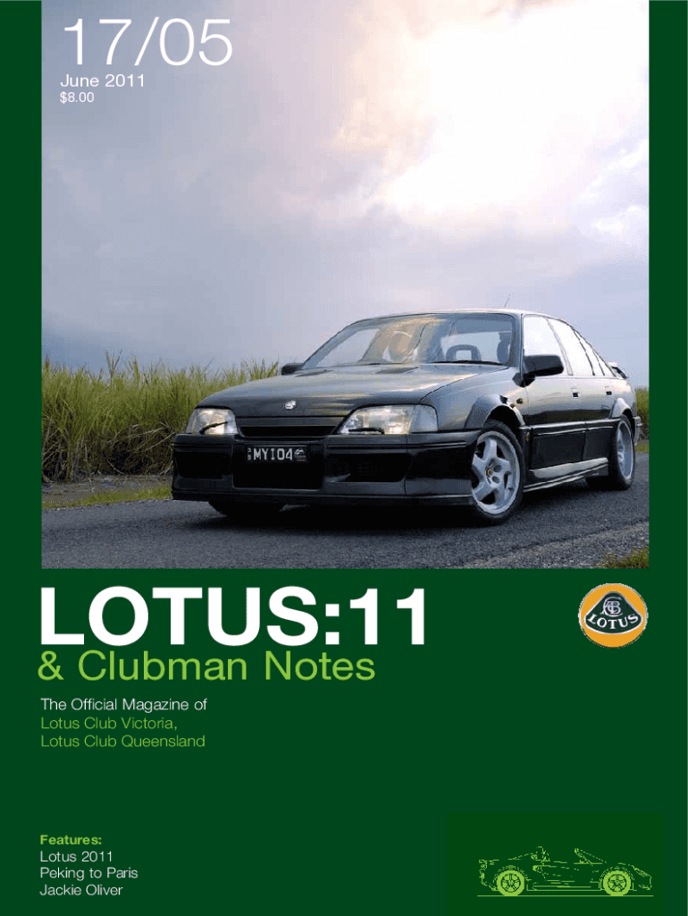 Fillable Online LOTUS:09. & Clubman Notes. The Official Magazine of ...