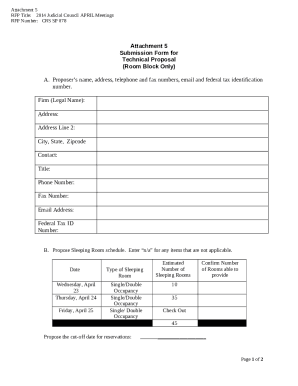 Annex A Submission Doc Template | pdfFiller