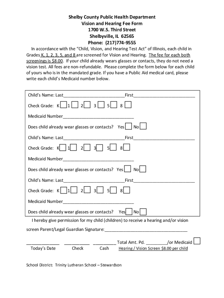 Fillable Online Vision information - NYS DMV - New York State Fax Email ...