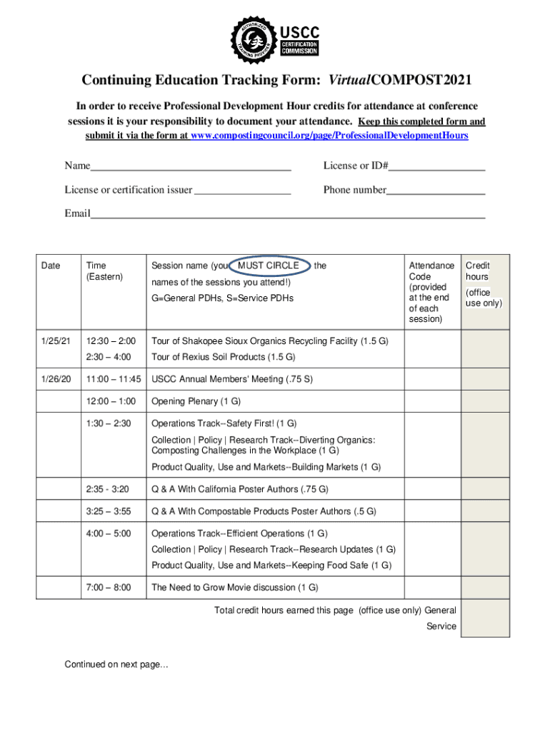 Fillable Online CPE credit tracking and certificates Fax Email Print ...