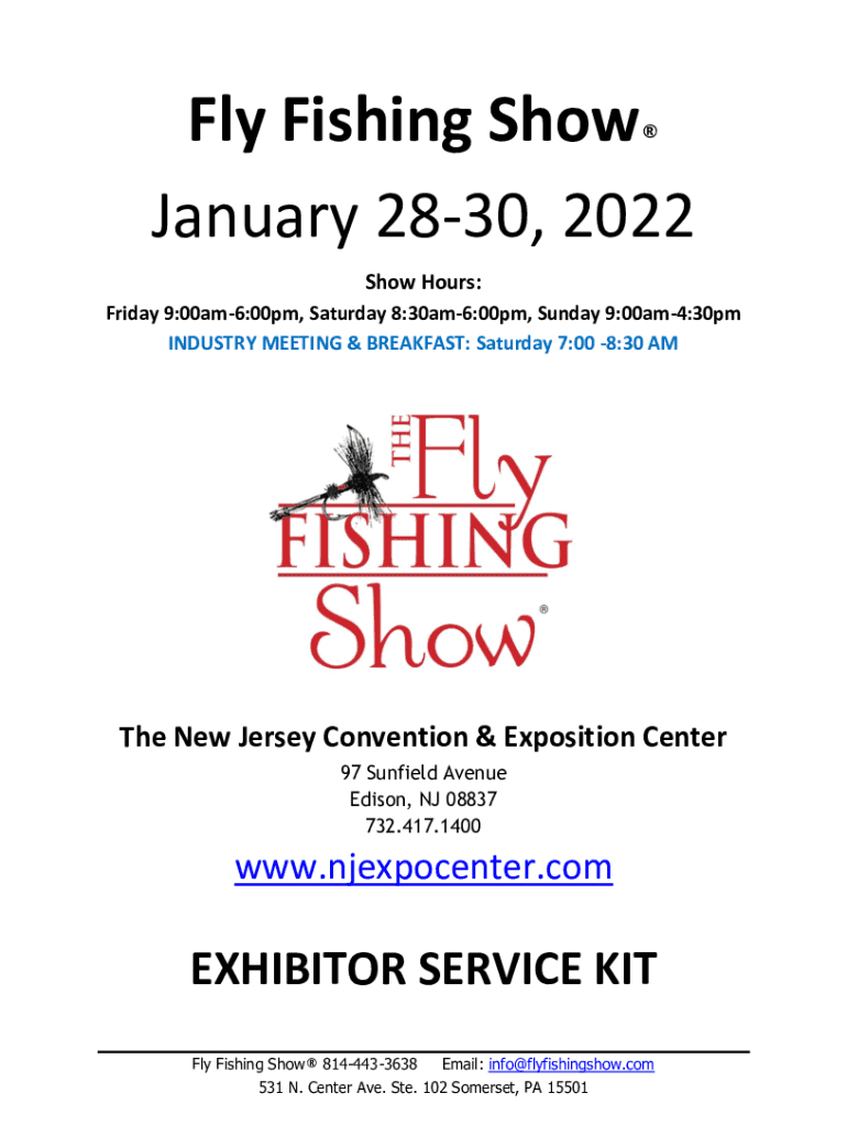 Fillable Online The Fly Fishing Show - The Fisherman Magazine Fax Email ...