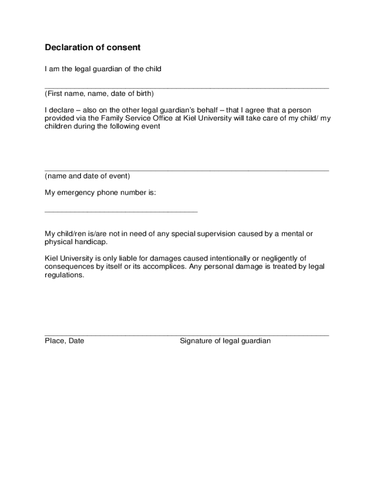 Fillable Online Will a notarized letter work for guardianship? I'm wondering ... Fax Email Print ...