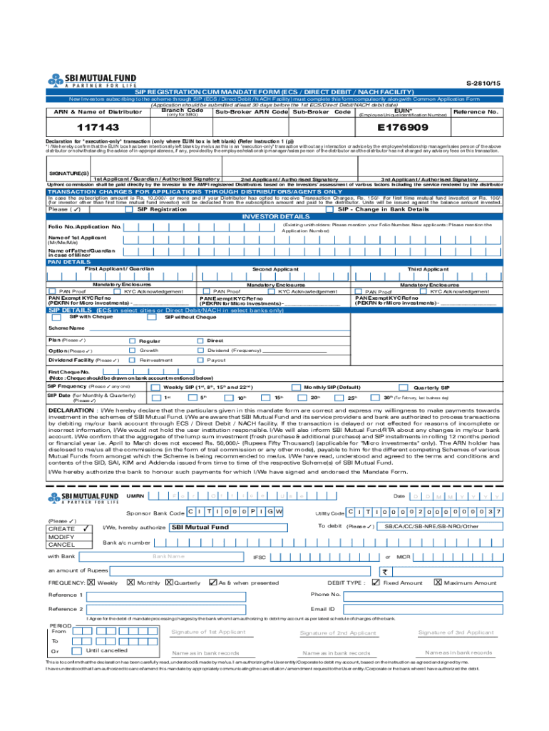 Fillable Online 18 Printable direct debit mandate form download ...