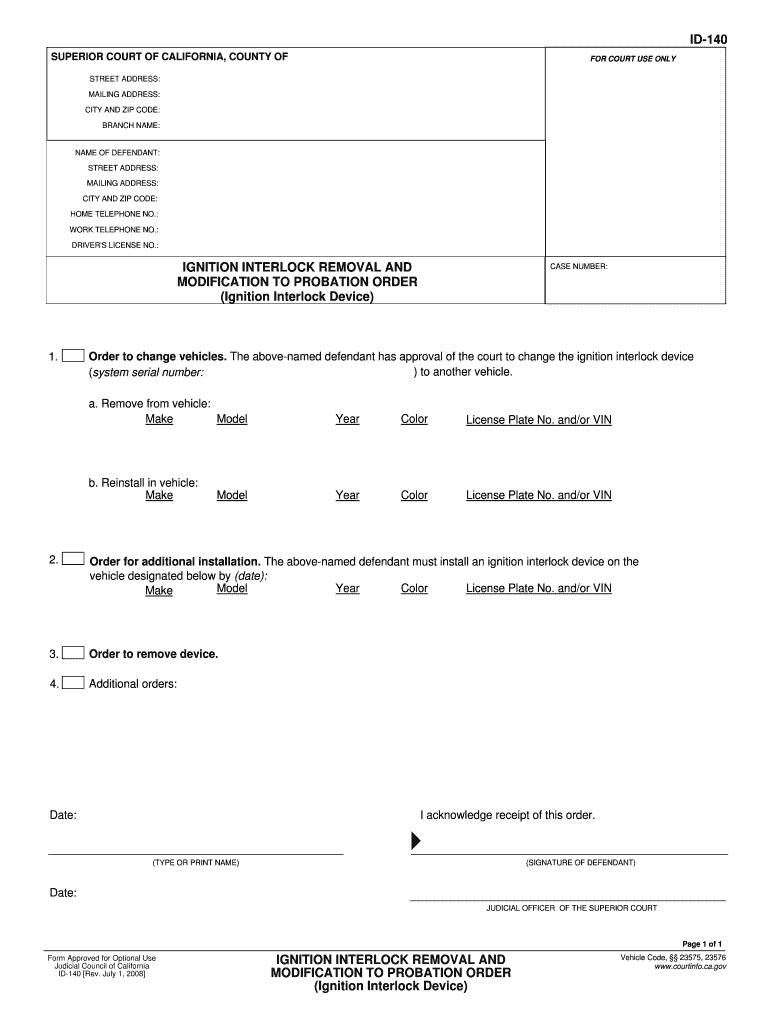 Ca interlock removal: Fill out & sign online | DocHub