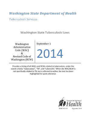 Fillable Online doh wa Washington Administrative Code (WAC) & Revised ...
