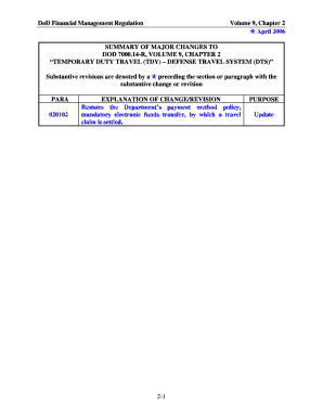 Fillable Online comptroller defense TEMPORARY DUTY TRAVEL (TDY) DEFENSE ...