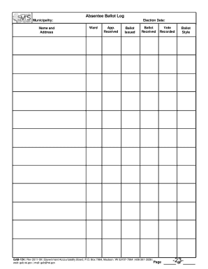 Fillable Online gab wi Election Day Duties_Forms.pdf - gab wi Fax Email ...