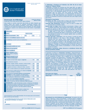 Preenchível Disponível cbp sigla cbp form Fax Email Imprimir - pdfFiller