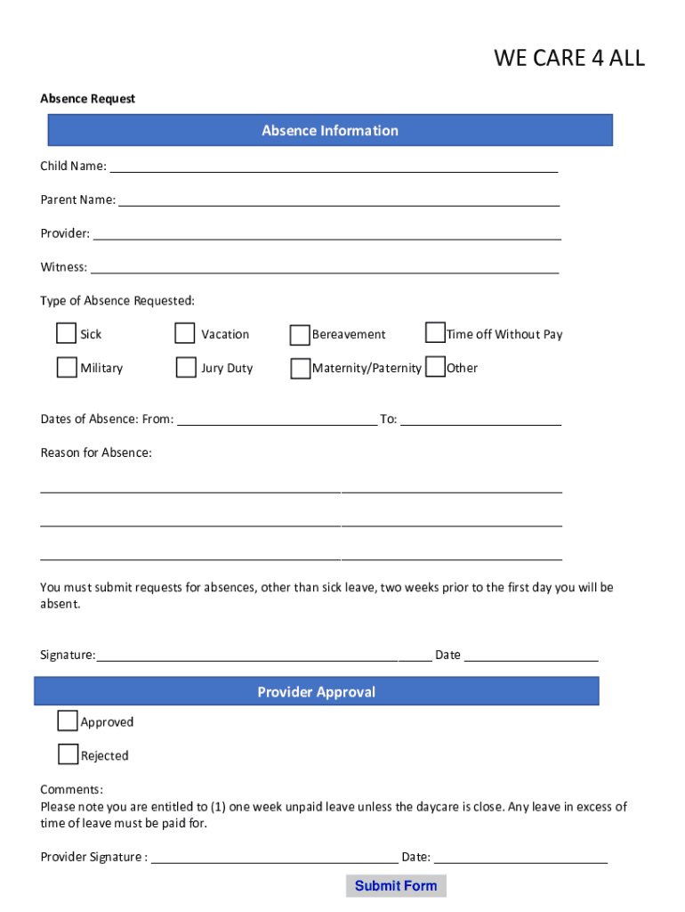Fillable Online Family Member's Health Condition - FMLA Fax Email Print ...