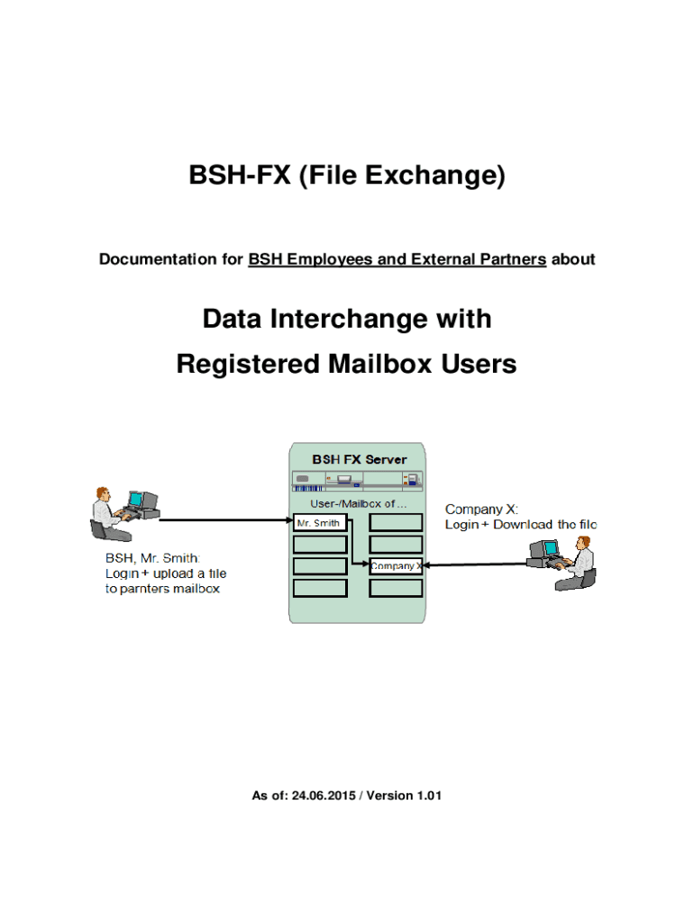 Fillable Online Data Interchange with Registered Mailbox Users Fax Email Print - pdfFiller