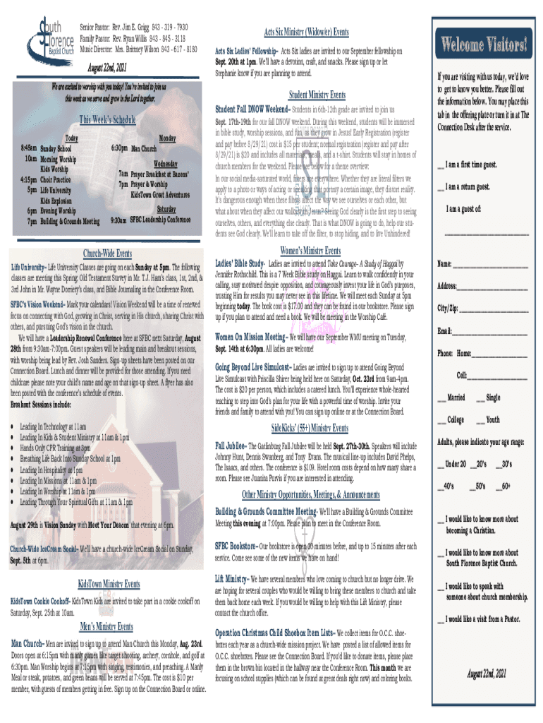 Fillable Online Kids Worship Fax Email Print - pdfFiller