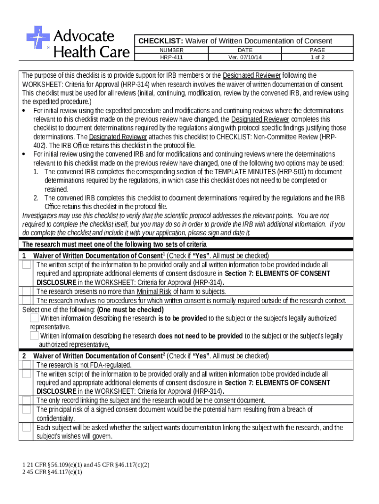 HRP-314 - WORKSHEET - Criteria for approval Doc Template | pdfFiller