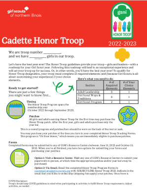 Fillable Online Troop Number Request Form Fax Email Print - pdfFiller