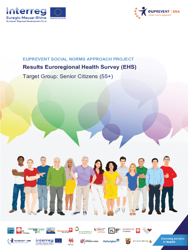 Fillable Online Results Euroregional Health Survey (EHS) Target Group ...