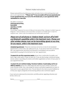 Fillable Online Getting Started: Complete The Intake Form and Schedule ... Fax Email Print ...