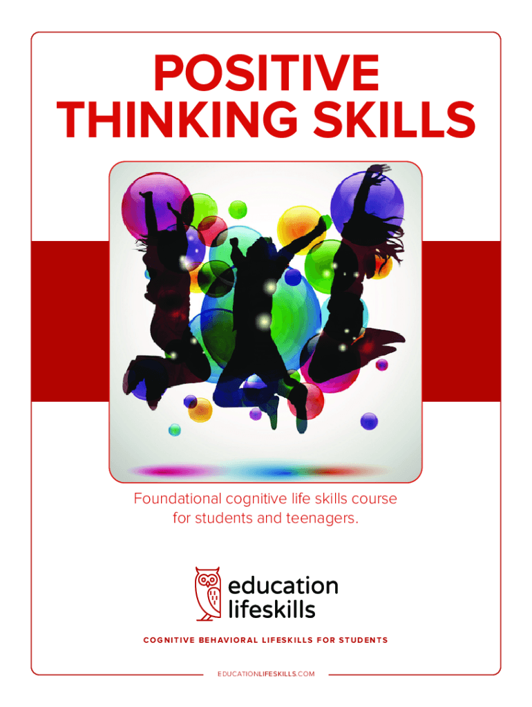 Fillable Online Positive adolescent life skills training for high-risk ...