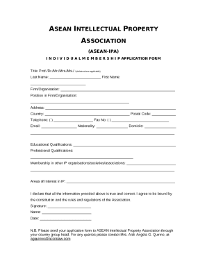 ASEAN Intellectual Property Register to officially launch Doc Template ...