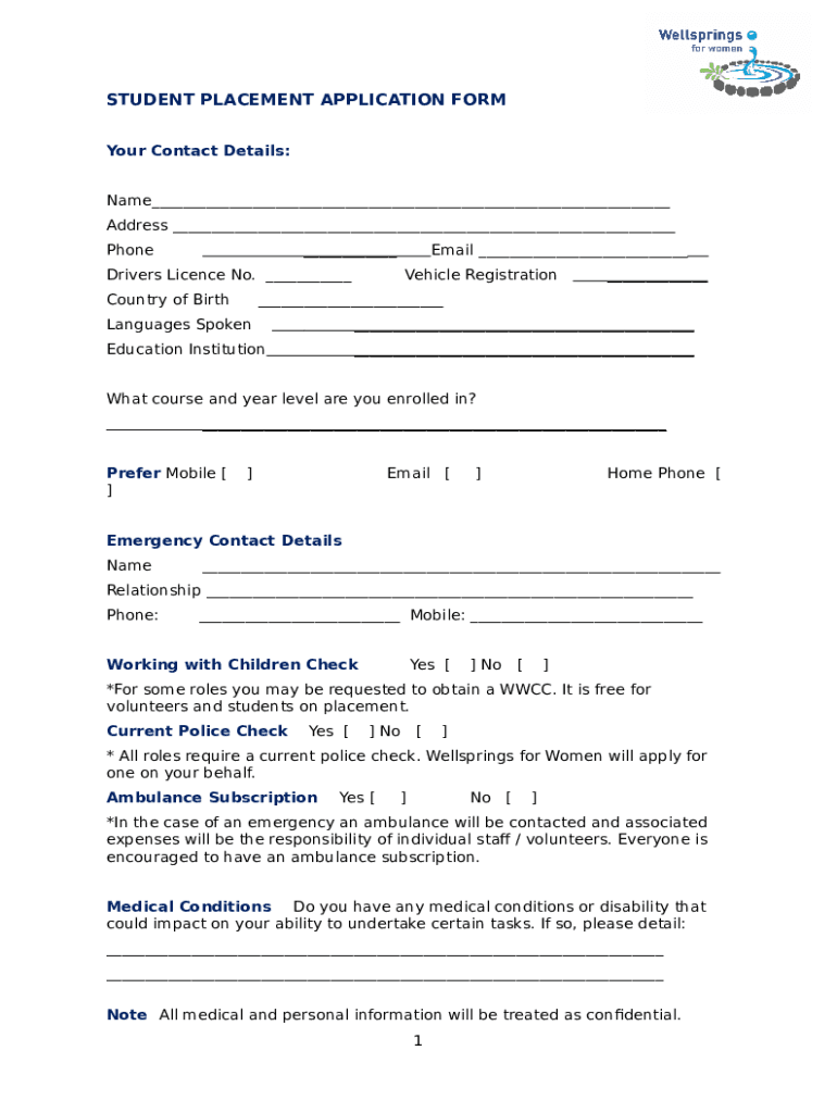 Student Registration Home-based ... Doc Template | pdfFiller