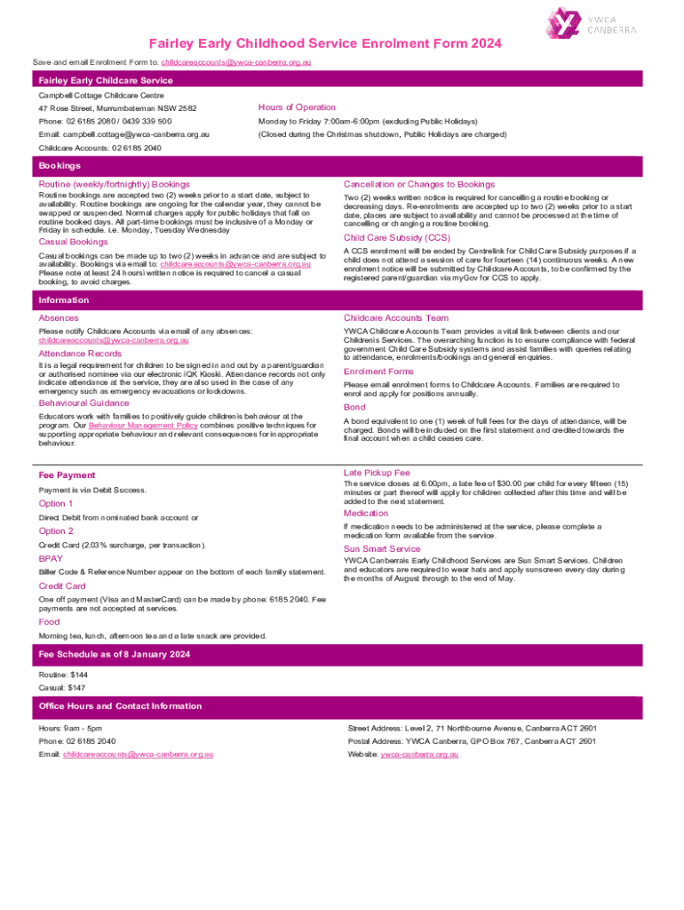 Fillable Online Automate your OCFS enrollment forms - Wiggle Room Fax ...