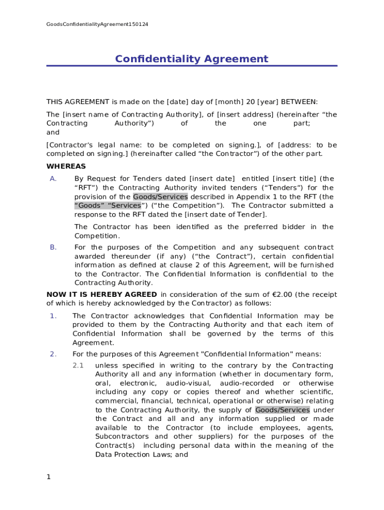 Template Contract Concession Catering Template Appendix 2 ... Doc ...