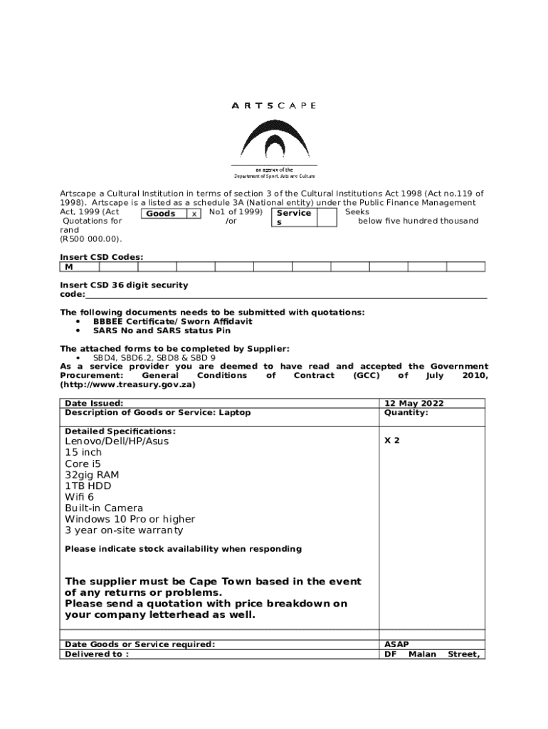 declaration of bidder's past supply chain management ... Doc Template ...