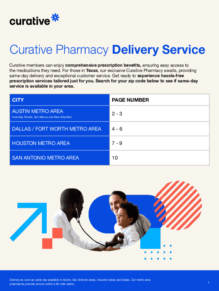 Fillable Online Curative Pharmacy Delivery Service Fax Email Print ...