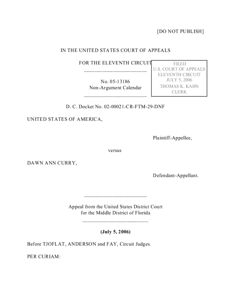 Fillable Online 02-00021-CR-FTM-29-DNF Fax Email Print - pdfFiller