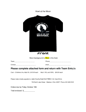 Fillable Online Please complete attached form and return with Team Entry's Fax Email Print ...