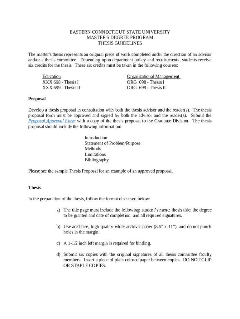 The master's thesis represents an original piece of work completed ...