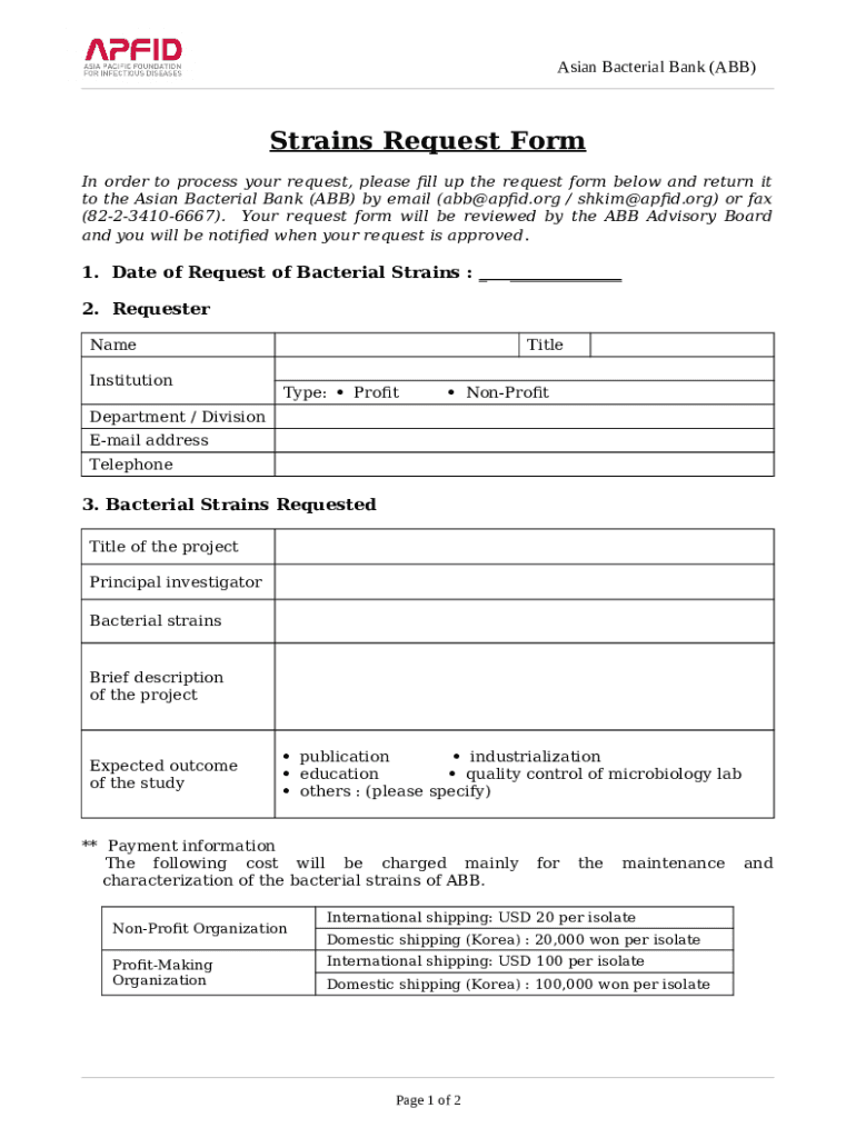 ABB-Request Doc Template | pdfFiller