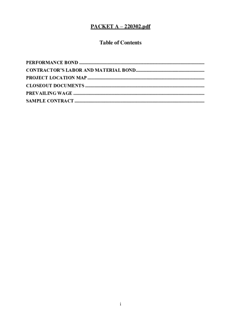 Fillable Online Complete List of Closeout Documents Required for Better ...