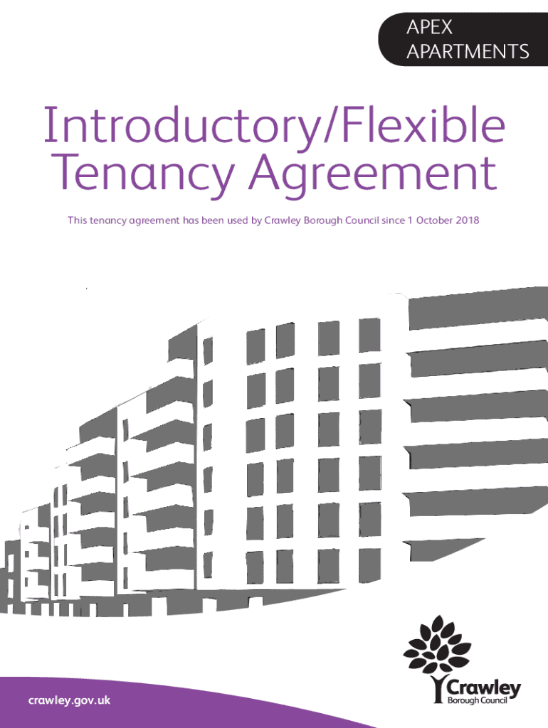 Fillable Online Apex apartments - Introductory/Flexible Tenancy Agreement Fax Email Print ...