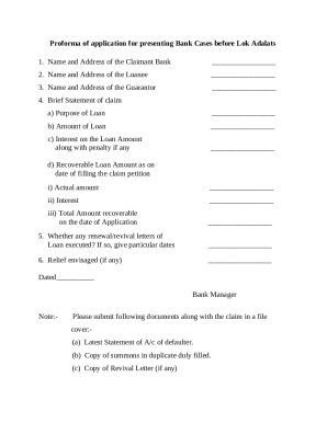 FDIC 7200/19e, Proof of Claim - City National Bank of ... Doc Template ...