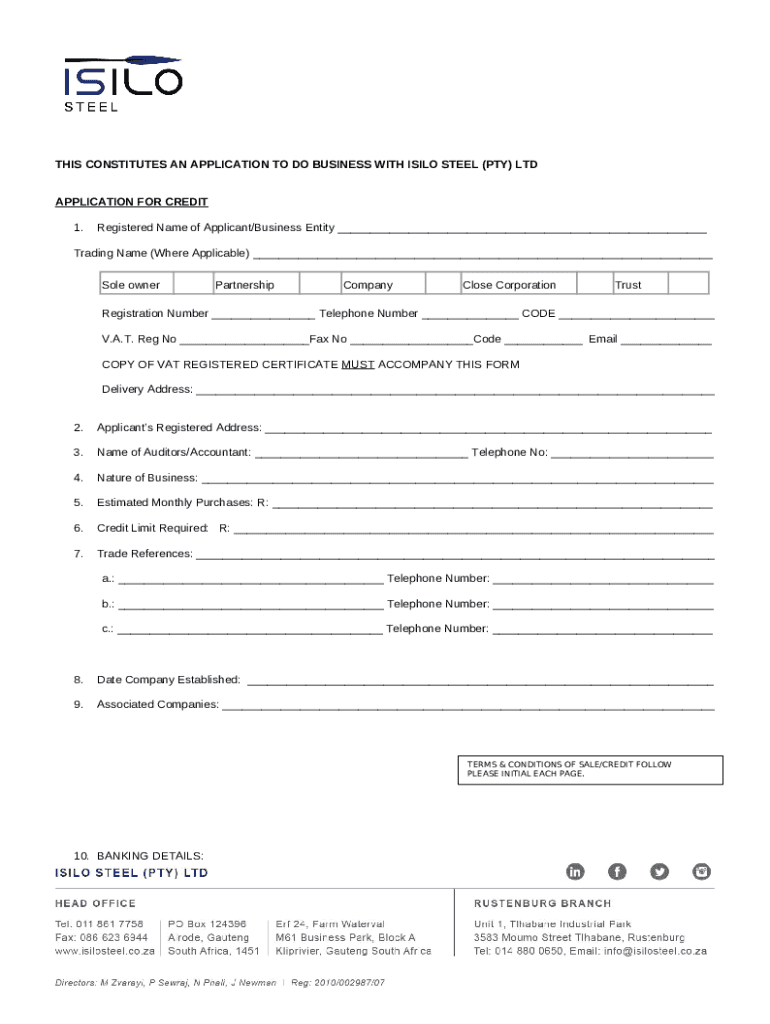 General Business Ination Bank Reference ... Doc Template | pdfFiller