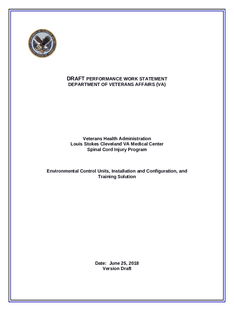 Spinal Cord Injury Environmental Control Unit Implementation Doc Template | pdfFiller