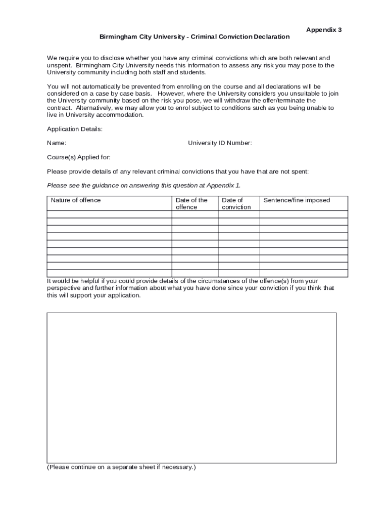Disclosure and Barring Service (DBS) - Criminal Record Doc Template ...