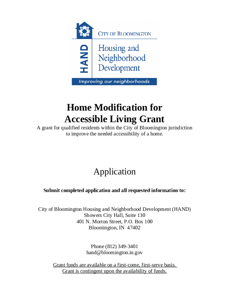 Home Modifications for Accessible LivingCity of Bloomington ...