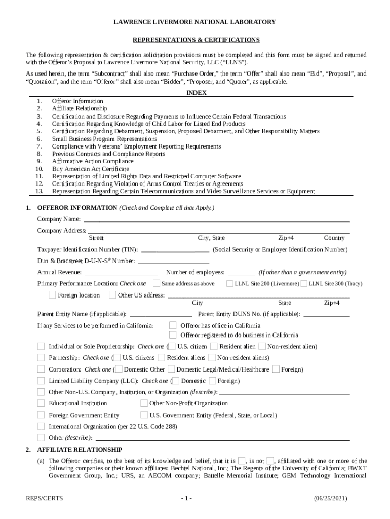 General Provisions and s - Supply Chain Management - hpc llnl Doc ...