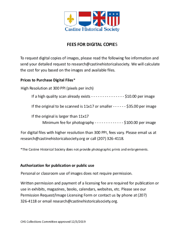 Fillable Online Digital Copies form Fax Email Print - pdfFiller