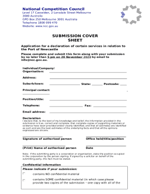 N Submission Cover Sheet - Assignment 1 unit 1 3 .docx Doc Template | pdfFiller
