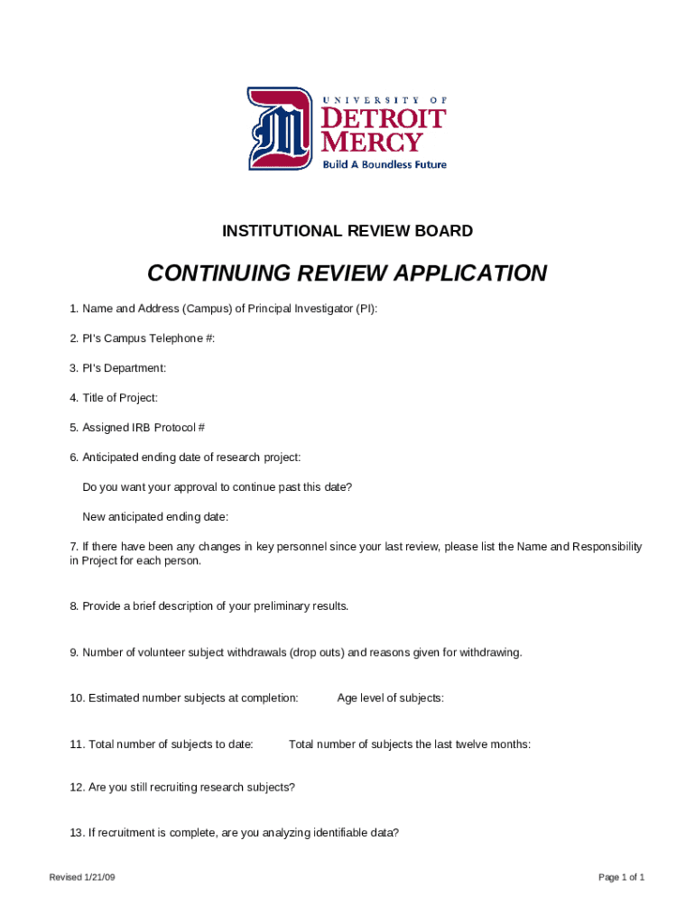 Request for IRB Review of Exempt Research Involving ... Doc Template | pdfFiller