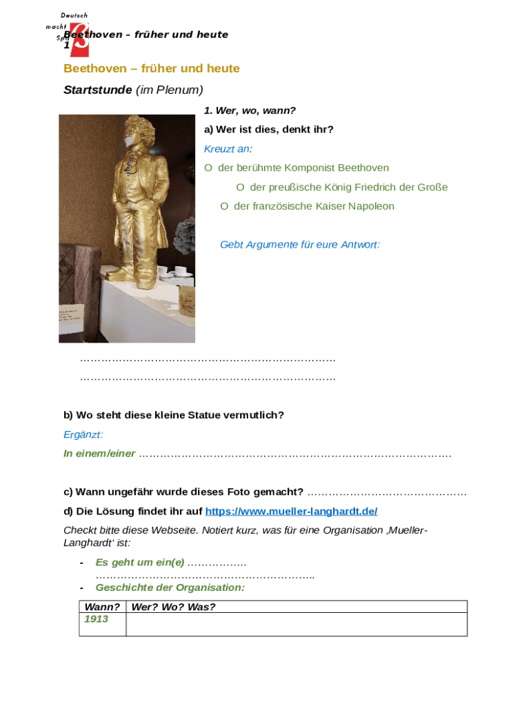 "Diesen Ku der ganzen Welt!" Die Beethoven-Sammlung der ... Doc ...