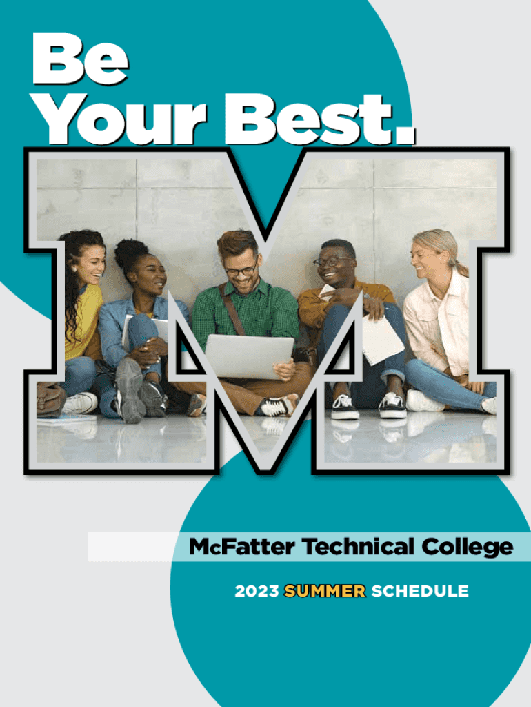 Fillable Online McFATTER TECHNICAL COLLEGE & TECHNICAL HIGH SCHOOL ...