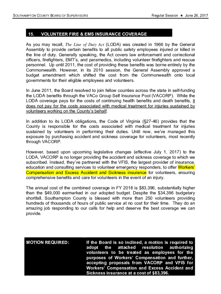 Fillable Online Long-Awaited Fire and EMS Needs Assessment Report ... Fax Email Print - pdfFiller