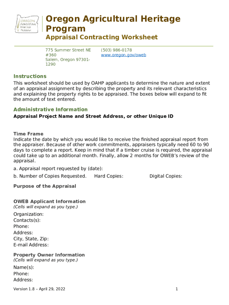 OAHP-Conservation-Management-Plan-Application- ... Doc Template | pdfFiller