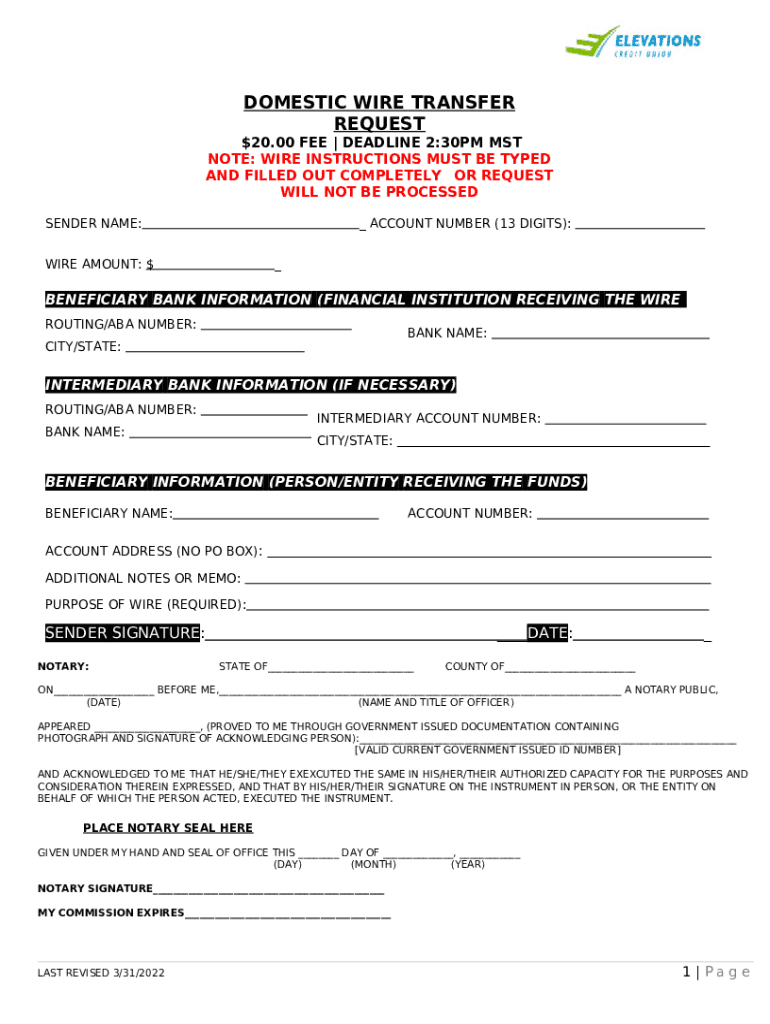 Who is Legally Responsible for a Wire Transfer ... Doc Template | pdfFiller