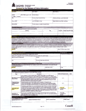 Fillable Online Criminal Record Check - NET Fax Email Print - pdfFiller