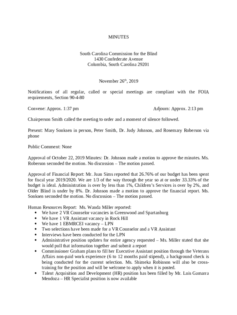 Freedom of Ination Act RequestsSCCB Doc Template | pdfFiller